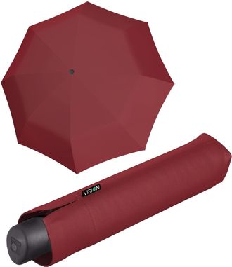 Knirps nachhaltiger Damen Taschenschirm Vision Manual - terra