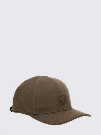 C.P. Company C. P. COMPANY Chapeau en coton avec logo brod&eacute;