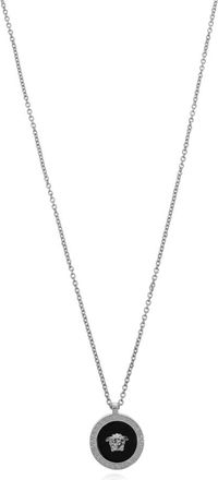 Versace Homme, Accessoires, Gris, Taille: ONE Size Collier avec pendentif