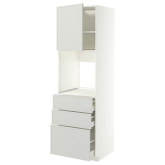 IKEA METOD / MAXIMERA Hochschr f Of+T&uuml;/3 Sch