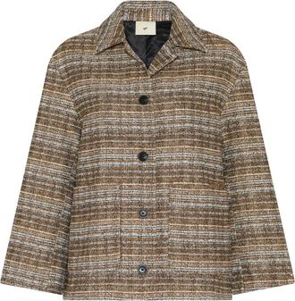 Julie Fagerholt - Heartmade Femme, Vestes, Multicolore, Taille: 36 FR Veste en tweed