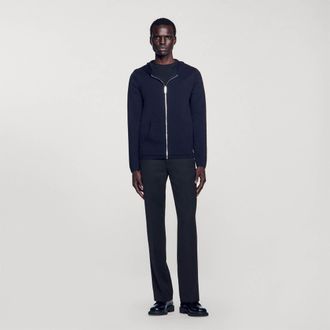 Sandro Gilet zippé avec capuche