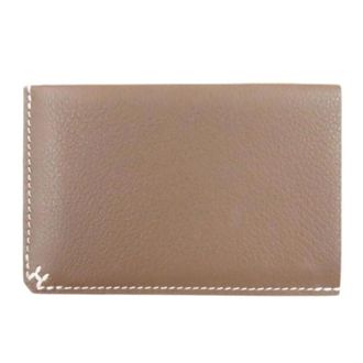 Herm&egrave;s Pre-owned Evercolor Kartenetui - - Pre-owned - Damen - Grau - ONE SIZE