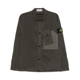 Stone Island Stone Island Chemises - Homme - Vestes - Gris - Taille: XL