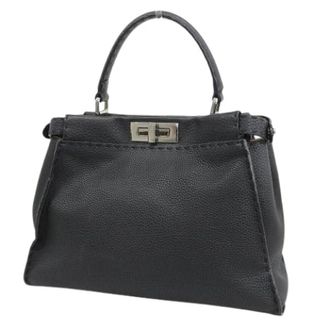Fendi Pre-owned Vintage Lederhandtasche - - Pre-owned - Damen - Schwarzk - ONE SIZE