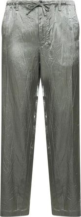 Dries Van Noten Homme, Pantalons, Gris, Taille: L Pantalon droit