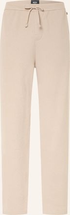 HUGO BOSS Schlafhose Waffle beige