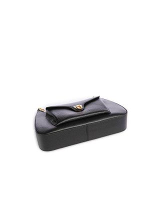 Coccinelle Womens Handbag Black Genuine Leather Bags - Handbags