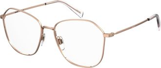 Levi's Levis LV 1013 Brille, Gold Copper, 56 f&uuml;r Damen, Gold Kupfer, 56