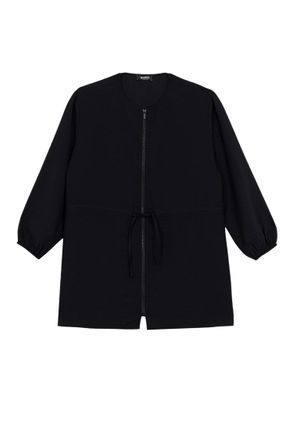 DeFacto Damen Z4010AZ Tunic Shirt, Black, XL