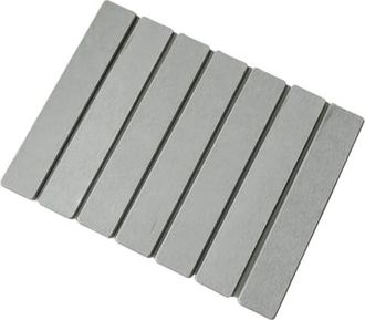 Generic Tapis de s&eacute;chage pliable en diatom&eacute;e 40 x 30 cm super absorbant protecteur de comptoir de cuisine r&eacute;sistant &agrave; la chaleur pour tasses et assiettes (gri