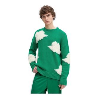 Fiorucci Homme, Pulls, Vert, Taille: L Pulls &agrave; col rond