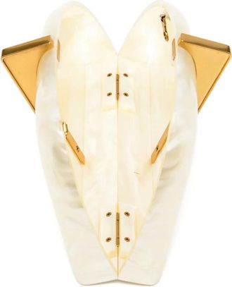 Cult Gaia Femme, Sacs, Beige, Taille: ONE Size Laguna Clutch