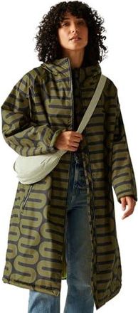 Regatta Orla Kiely Peignoir &agrave; langer pour femme, Olive/mousse antique, Taille unique