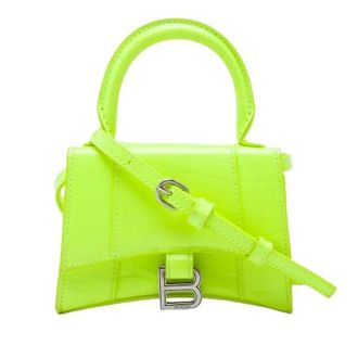 Balenciaga Sac Hourglass Pre-owned - Femme - Pre-owned - Vert - Taille: ONE Size