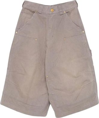 Willy Chavarria Homme, Shorts, Gris, Taille: W30 Stockton Double Knee Short