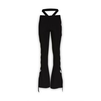 ADĀMO Andrea Adamo Cut-Out Schlaghose - - Trousers - Damen - Schwarzk - M