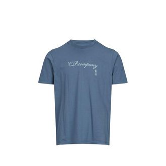 C.P. Company T-shirt &agrave; logo brod&eacute; en coton