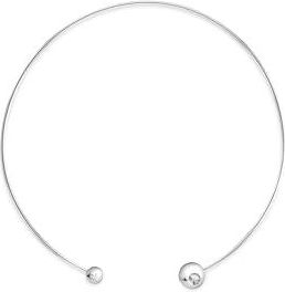 Calvin Klein Collier Rigide Ouvert pour Femme Collection SCULPTURAL BUBBLES en Acier Inoxidable - 35000784