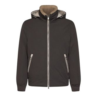 Brunello Cucinelli Homme, Vestes, Brun, Taille: M Winter Vestes