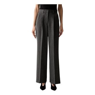 Karl Lagerfeld Nadelstreifen Anzughose - - Trousers - Damen - Grau - L