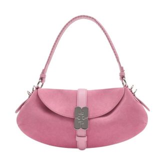 Ganni Femme, Sacs, Rose, Taille: ONE Size Kat Shoulder Bag