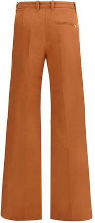 Chlo&eacute; Womens Brown Cotton Flared Pants