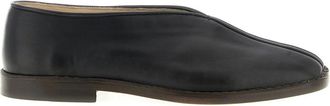 Christophe Lemaire Homme, Chaussures, Noir, Taille: 45 EU Mocassins Plats Passepoil&eacute;s