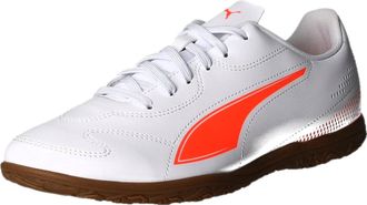 Puma Vitoria Ii It Fußballschuh für Herren, Puma Weiß, leuchtendes Rot, 43 EU