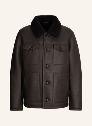Windsor Windsor. Lederjacke braun