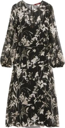 Max Mara Femme, Robes, Noir, Taille: 36 FR Robes Midi