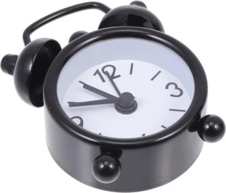 Cabilock Miniatur Wecker f&uuml;r Puppenhaus Dekorative Uhr f&uuml;r Mini H&auml;user und DIY Projekte aus Hochwertigem Analog Ticken f&uuml;r Fotodekorationen und Miniatur Landsc