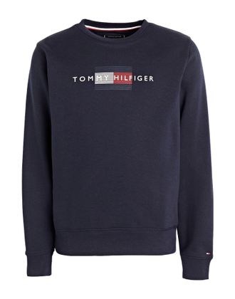 Tommy Hilfiger LINES HILFIGER CREW-NECK KNIT
