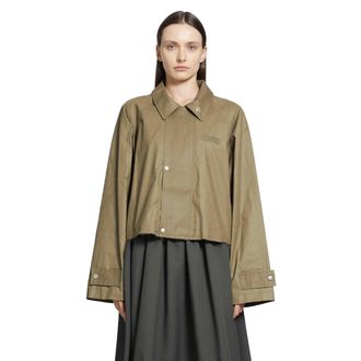 Maison Margiela Cropped Wax Jacket