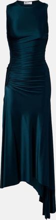 Victoria Beckham Robe midi asym&eacute;trique