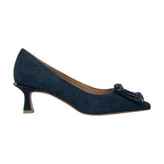 Alma En Pena Flacher Schuh mit Verzierung - - Shoes - Damen - Blau - 39 EU