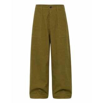 Cellar Door Sasha Hosen - - Trousers - Herren - Gr&uuml;n - S