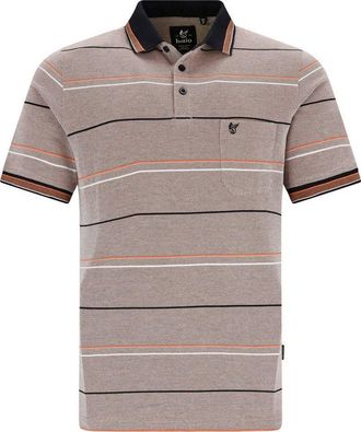 Hajo Sweatshirt Herren-Poloshirt Piqué Streifen