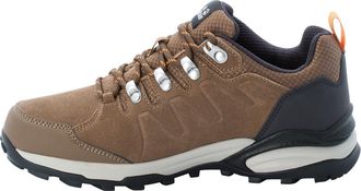 Jack Wolfskin Damen Refugio Texapore Low W, Brown / Apricot, 37.5 EU
