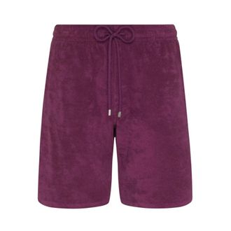 Vilebrequin Terry Bermuda Shorts Solid - - Shorts - Herren - Lila - XL