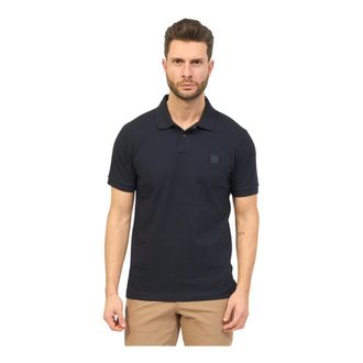 HUGO BOSS Homme, Tops, Bleu, Taille: L Polo &agrave; Manches Courtes Passenger