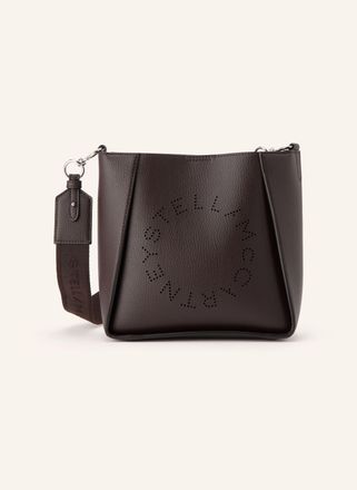 Stella McCartney Umh&auml;ngetasche Logo braun