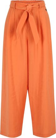 Tamaris Damen Lockere Hose mit Falten Avignon Orange 38