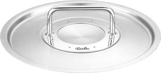 FISSLER Adamant Edelstahl-Deckel (&Oslash; 18 cm) - original Ersatzdeckel f&uuml;r Fissler Pfannen & T&ouml;pfe, hochwertiger Edelstahl 18/10, langlebig, sp&uuml;lmaschinengeeignet