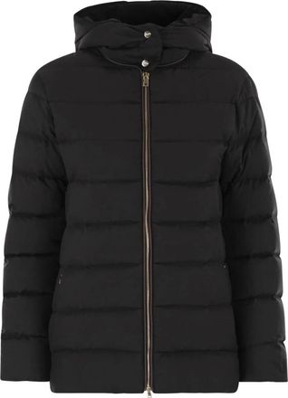 Herno Damen, Jacken, Schwarzk, LGr&ouml;&szlig;e