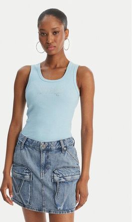 Juicy Couture Top Thin Strap JCWLV126308 Himmelblau Slim Fit