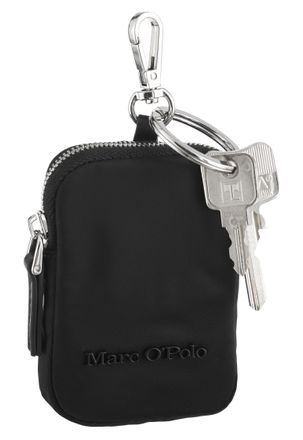 Marc O'Polo Geldb&ouml;rse Alisia, Damen, schwarz, Textil, MARC OPOLO ACCESSORIES, Basic, Kleinlederwaren, Geldbeutel, Damen-Portemonnaie mit Rei&szlig;verschluss