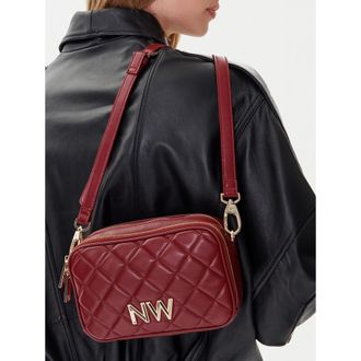 Nine West Handtasche Nine West CEO-Greenwich-Glam-LX7669 Dunkelrot