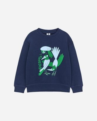 Arket Legeres Sweatshirt -Blau