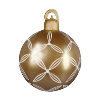 Generico Weihnachts-Set: Gro&szlig;e Weihnachtskugeln, 45,7 cm, anhaltende aufblasbare Baumdekoration | Zuverl&auml;ssige &auml;sthetische Passform f&uuml;r drinnen und drau&szlig;en, Te